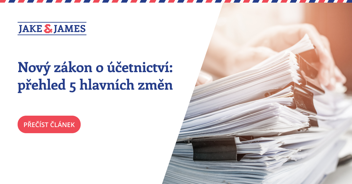 Co přinese nový zákon o účetnictví? Přehled 5 zásadních změn
